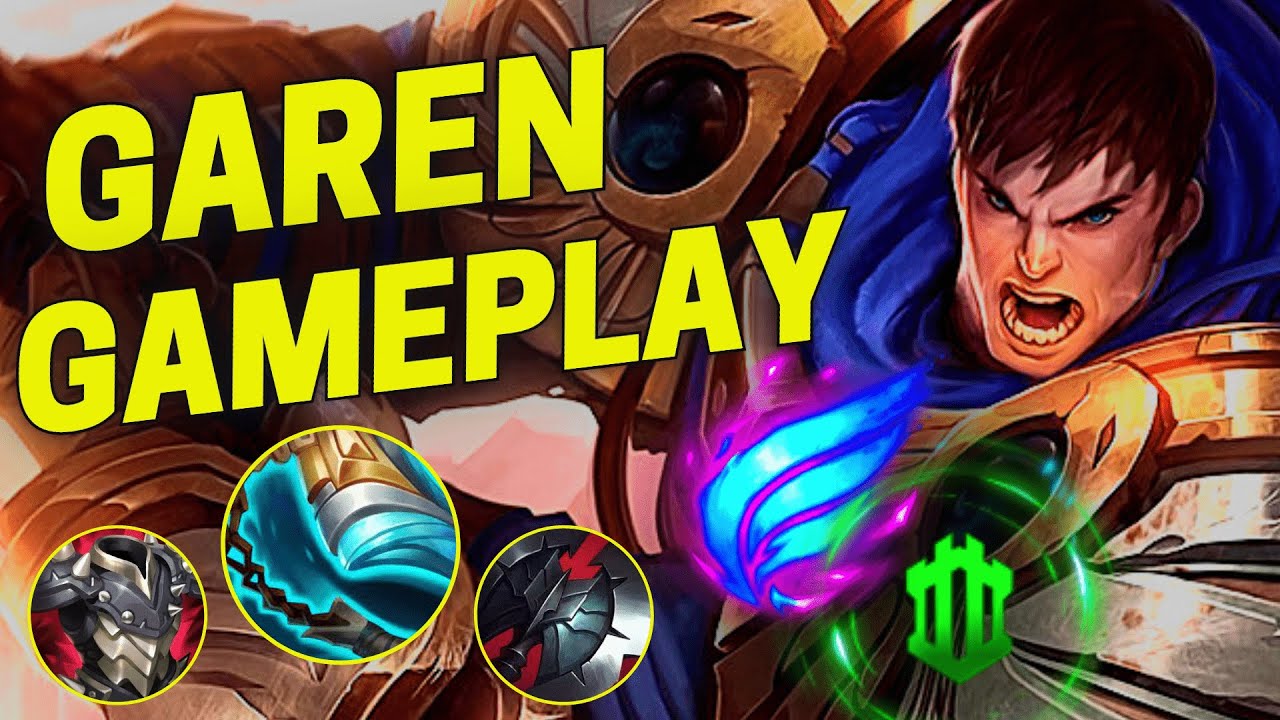 Garen Gameplay Mono Garen Br League Of Legends Youtube
