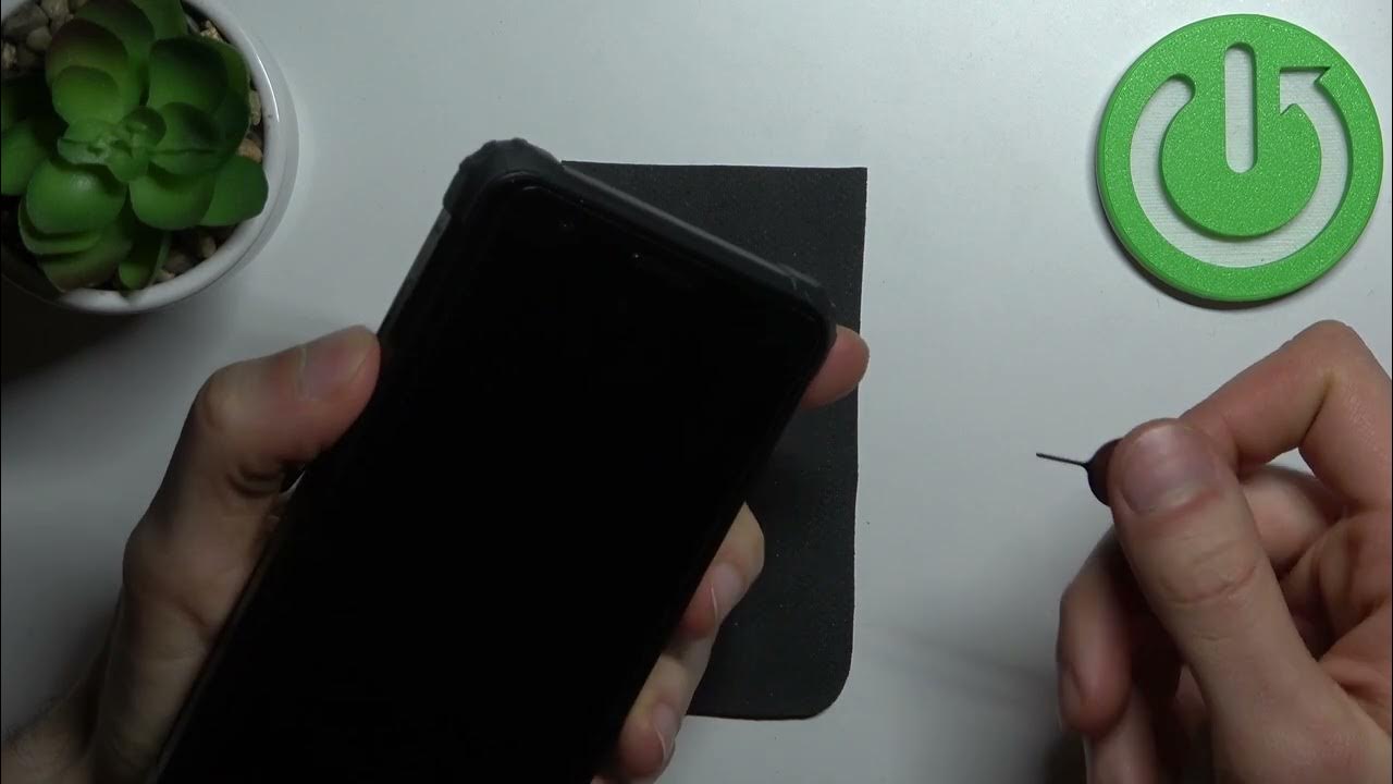 How to Insert SIM Card & SD Card in BLACKVIEW BV6600 - YouTube