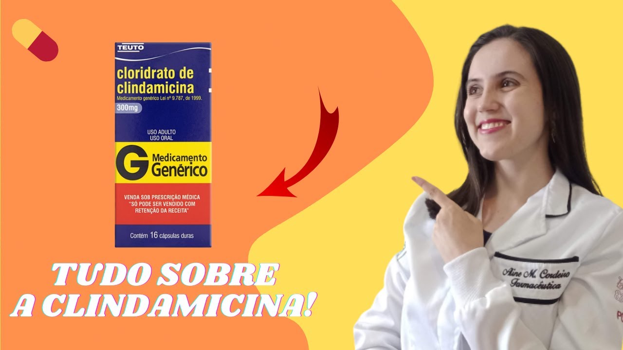 CLINDAMICINA Bula! Tudo que você precisa saber! - YouTube