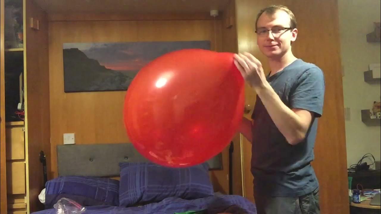 Tuftex 24 Inch Red Balloon Blow To Pop Btp B2p Tt24 Youtube