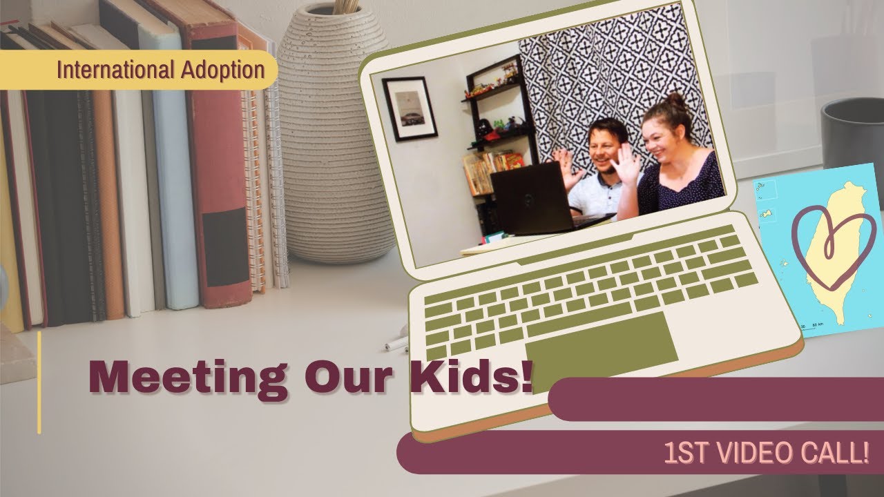 MEETING OUR KIDS! International Adoption: FIRST VIDEO CALL! - YouTube
