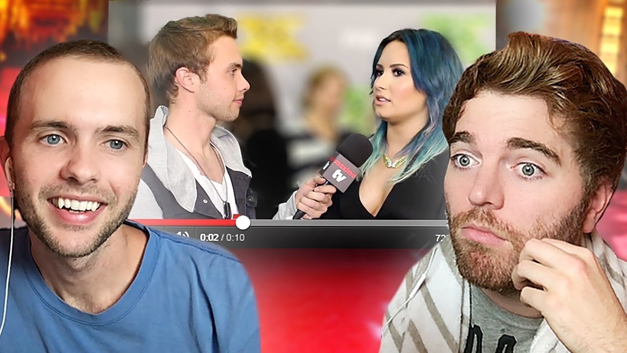 REACTING TO MY CELEBRITY INTERVIEWS! - YouTube