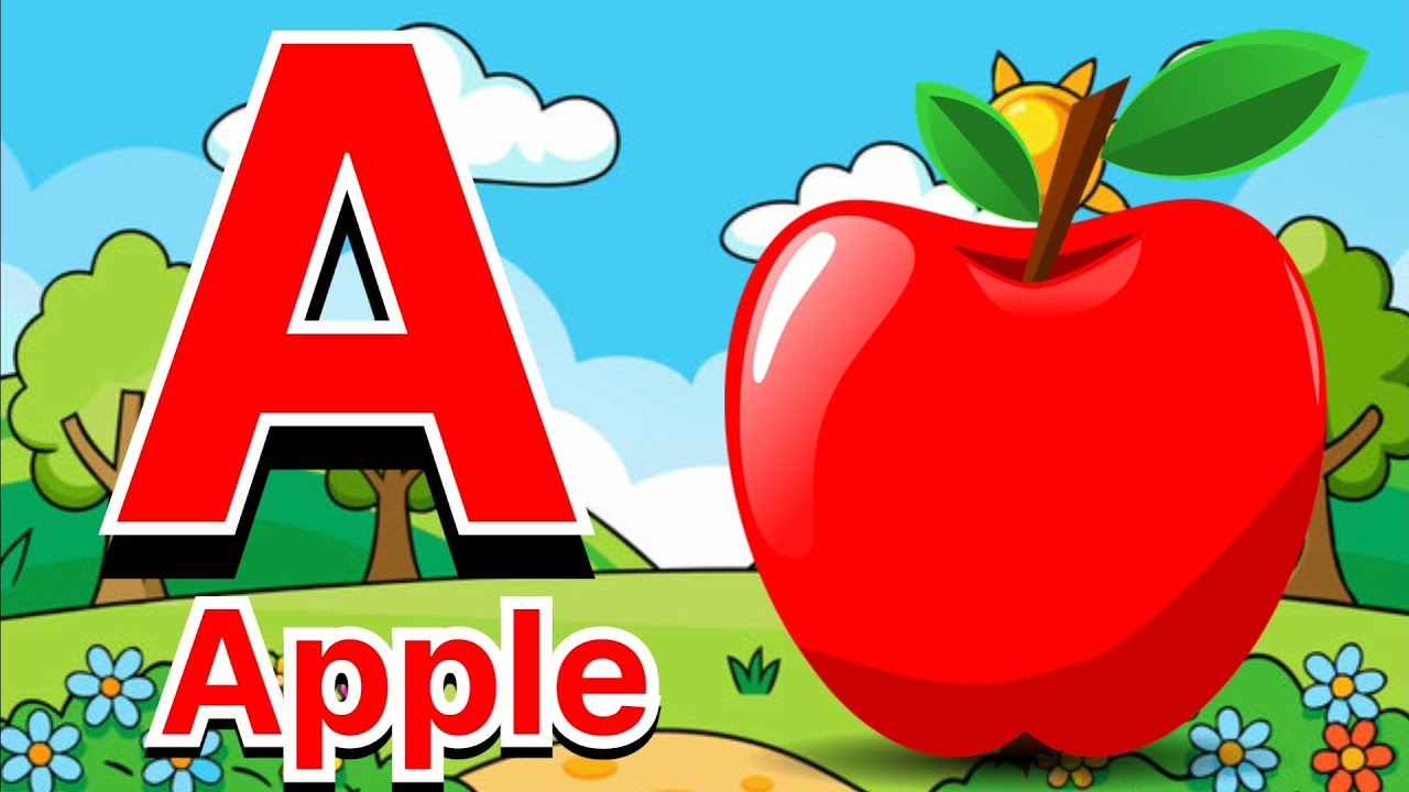 123 ABC Phonic Song for Toddler , A for Apple Learn ABC Alphabets,a for ...