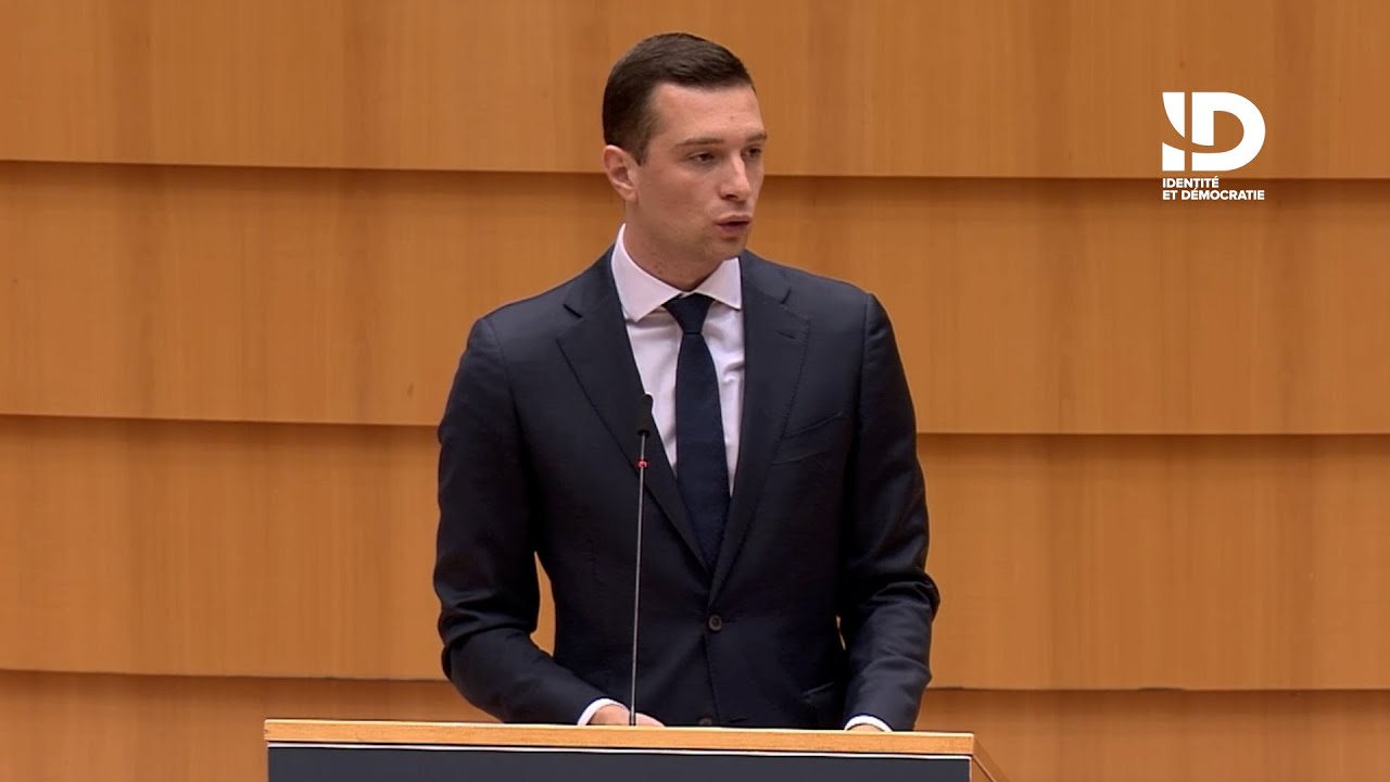 Intervention de Jordan Bardella au Parlement européen (31/05/2023 ...