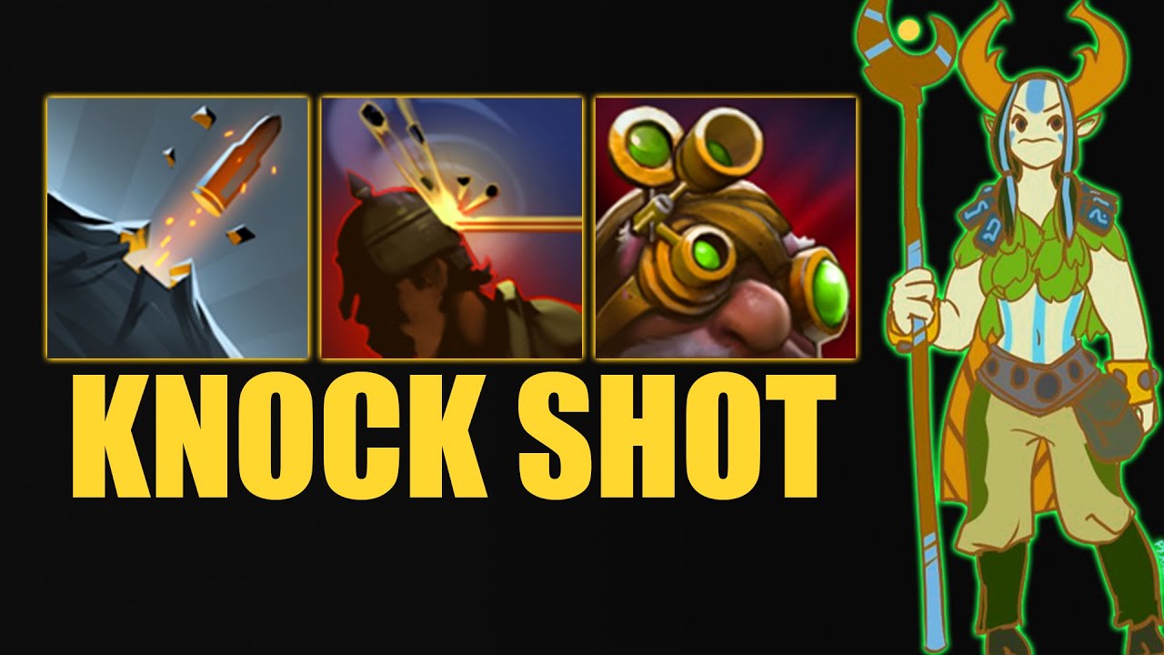 Knock Shot LIL' SHREDDER + HEADSHOT | Ability Draft - YouTube