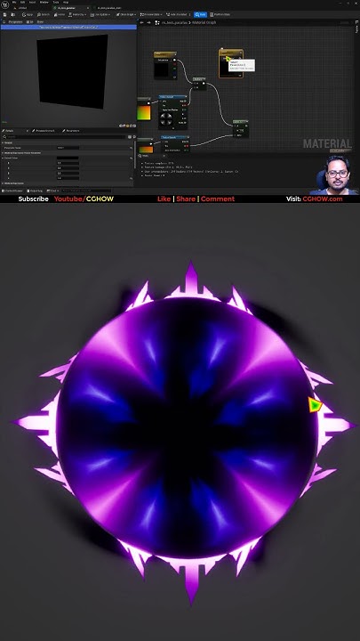Parallax with Bump Offset in UE5 Material Tutorial | Download Files #shorts @UnrealEngine - YouTube