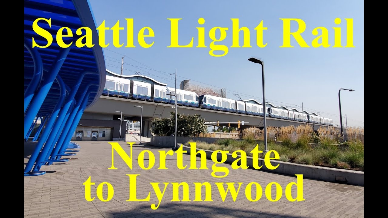 Seattle Link Light Rail north extension from Northgate Station to ...