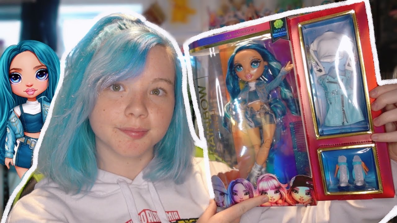 Rainbow High Skyler Doll Review/Unboxing - YouTube