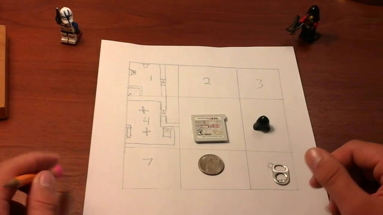 Paper game #2 (9 Square) - YouTube