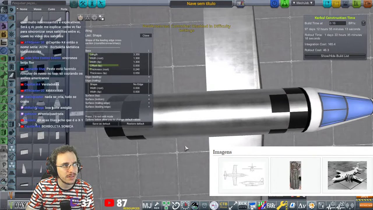 KSP RSS - O Primeiro Avião Supersônico! | Kerbal Space Program RO RP1 ...