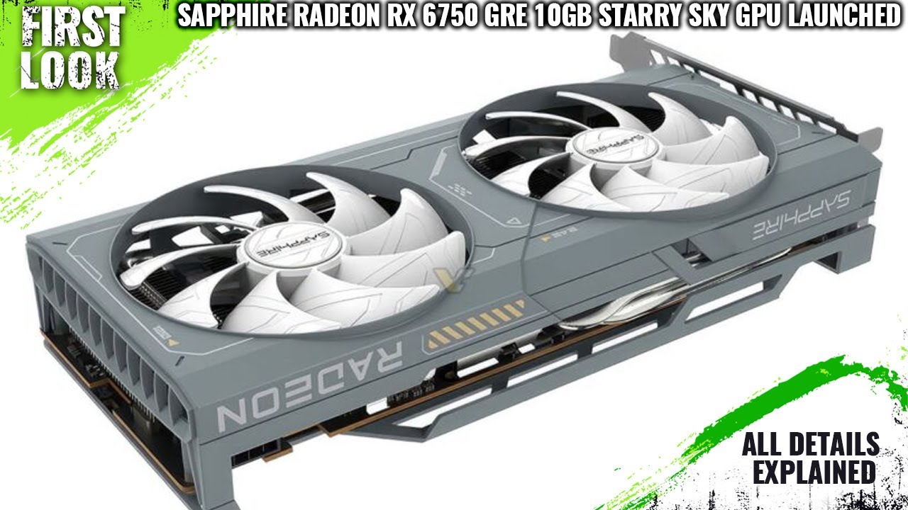 Sapphire Radeon RX 6750 GRE 10GB Starry Sky Graphics Card Launched ...