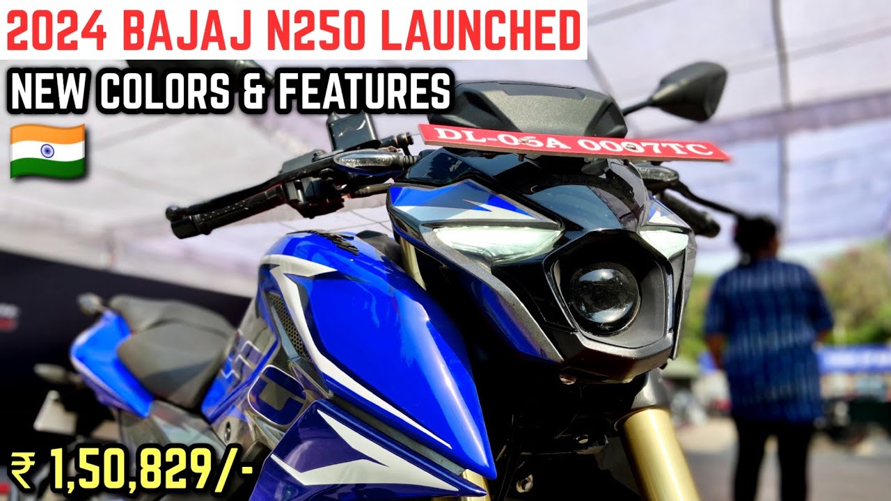 FINALLY BAJAJ LAUNCHED PULSAR N250 NEW MODEL 2024 DETAILED REVIEW ...