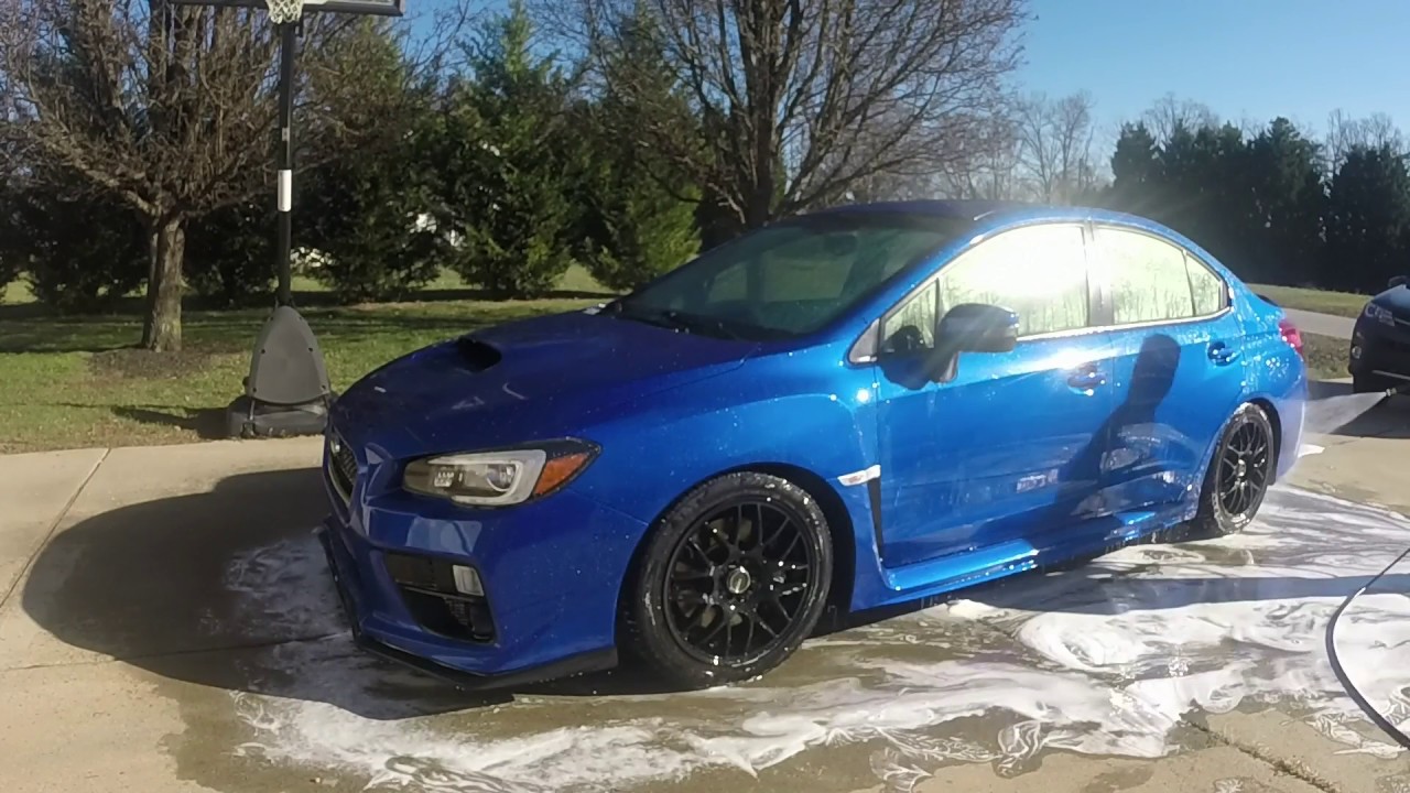 2015 STI Foam Wash and Detail - YouTube