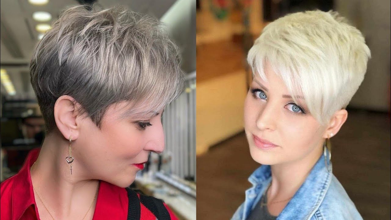 Undercut Pixie Haircuts For Older Women 2024 | Best Pixie Haircuts Transformation | Haircut ...