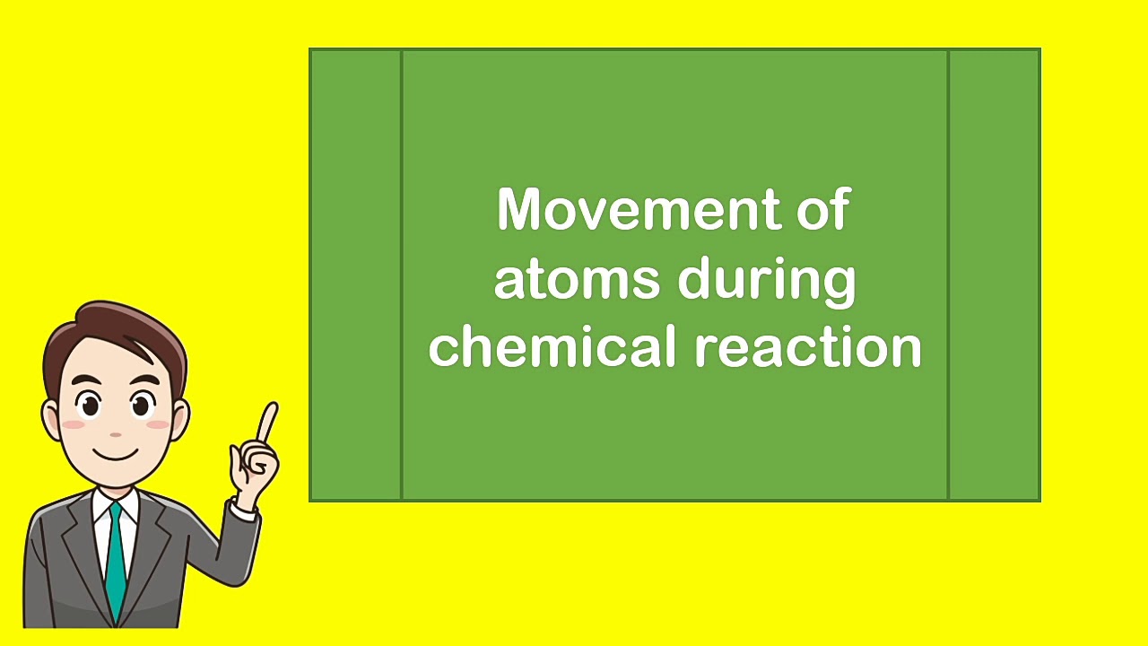 Movement of Atoms during Chemical Reaction - YouTube