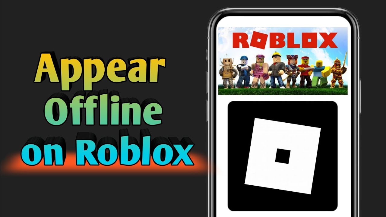 How to Appear offline on Roblox Mobile - YouTube