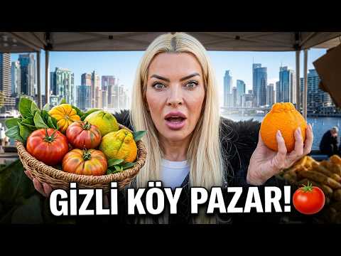 Şehrin Göbeğinde Gizli Köy Pazarı! 🍅 | Şok Oldum, Her Şey Organik!