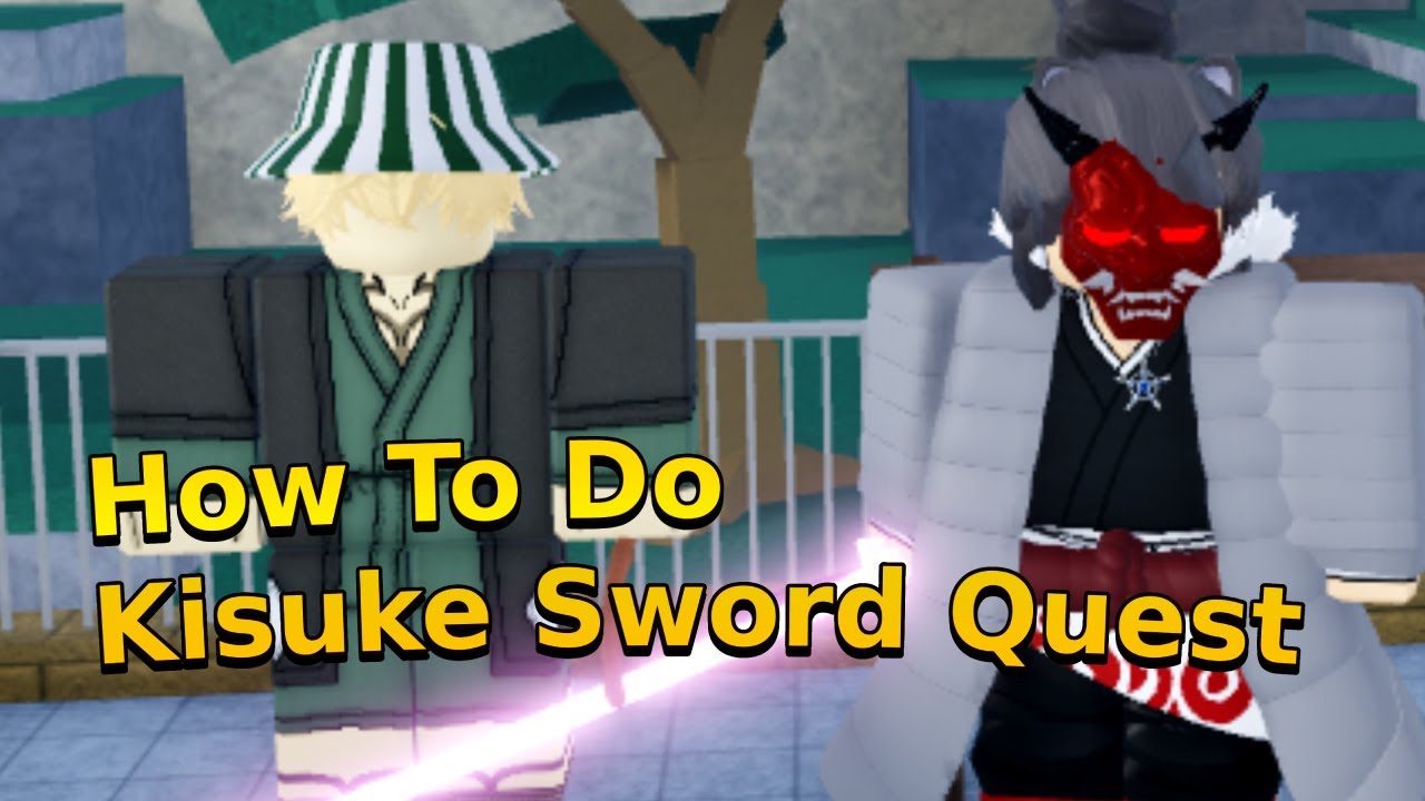 Easiest Way To Do Kisuke Sword Quest For Bankai Prog I Type Soul - YouTube