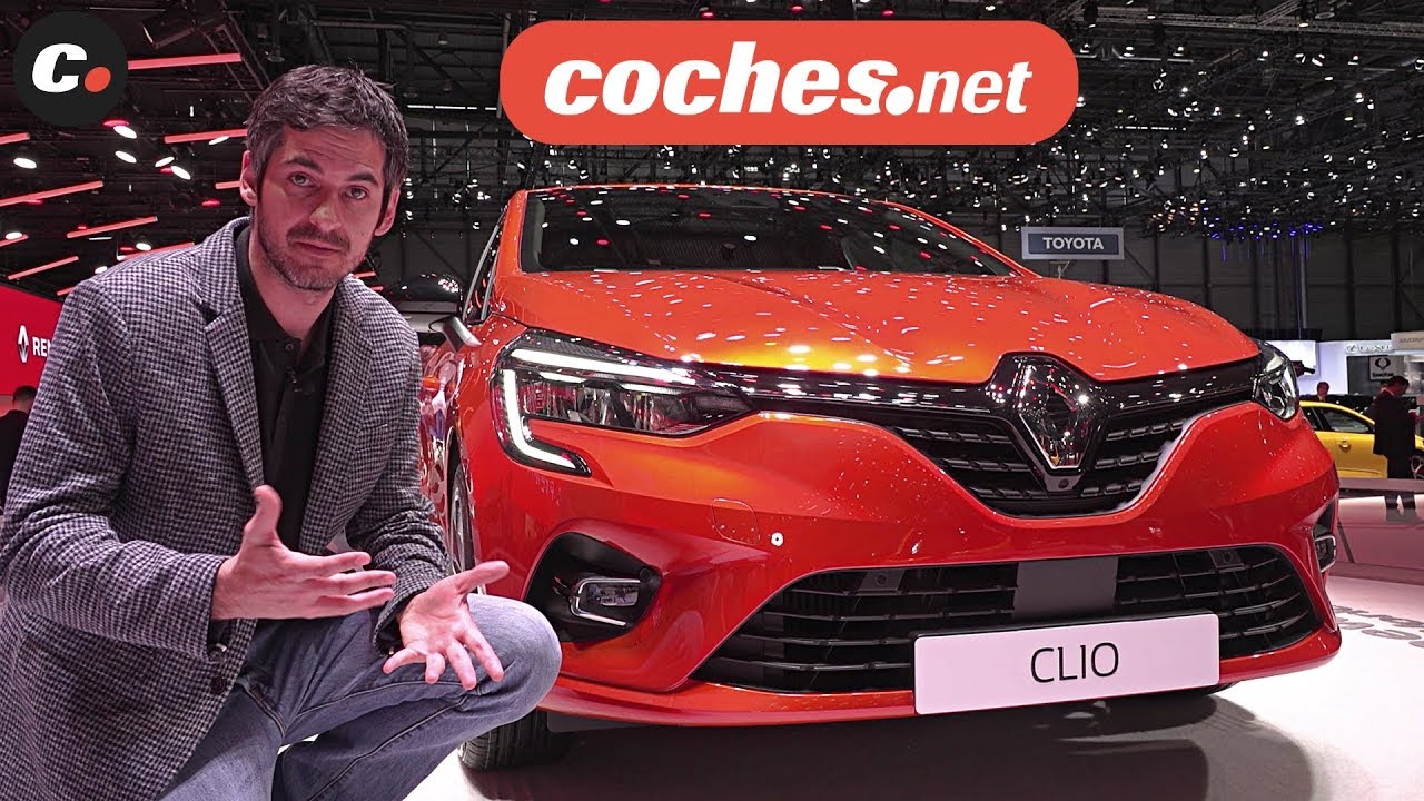 Renault Clio | Salón de Ginebra 2019 en español | coches.net - YouTube