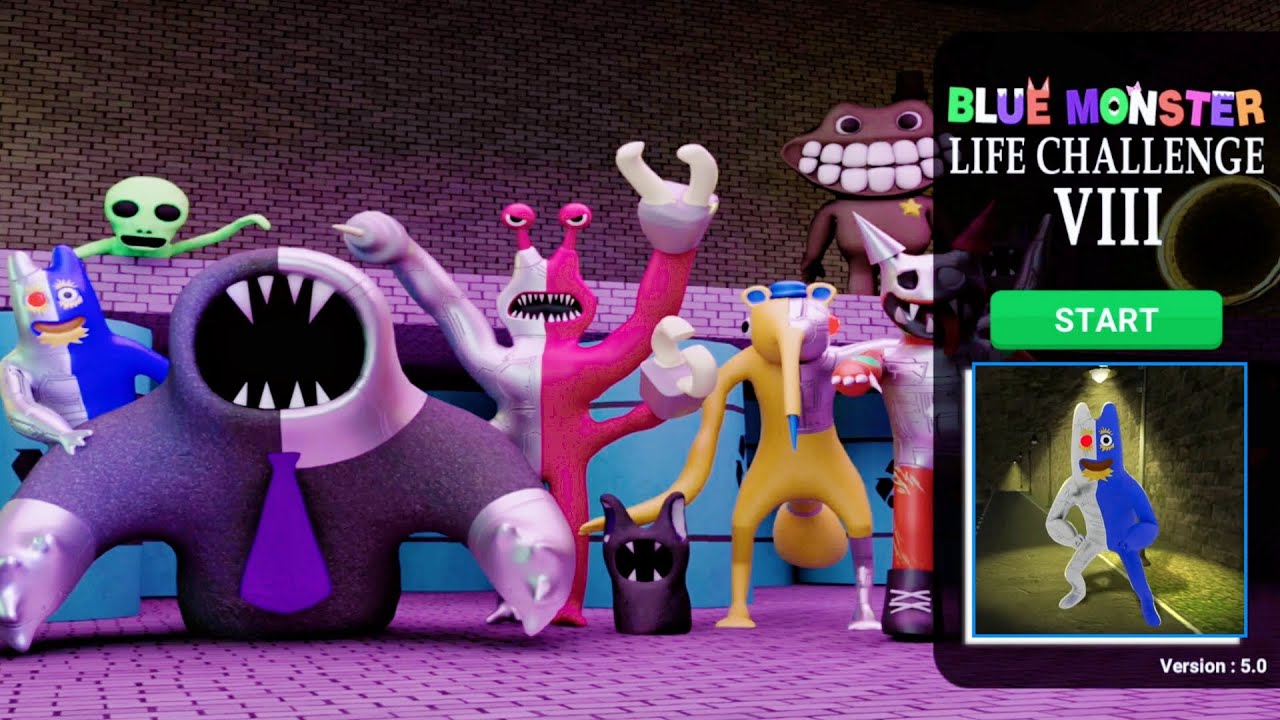 Blue Monster Life Challenge 8 Chapter 1 Gameplay Walkthrough Part 1 ...