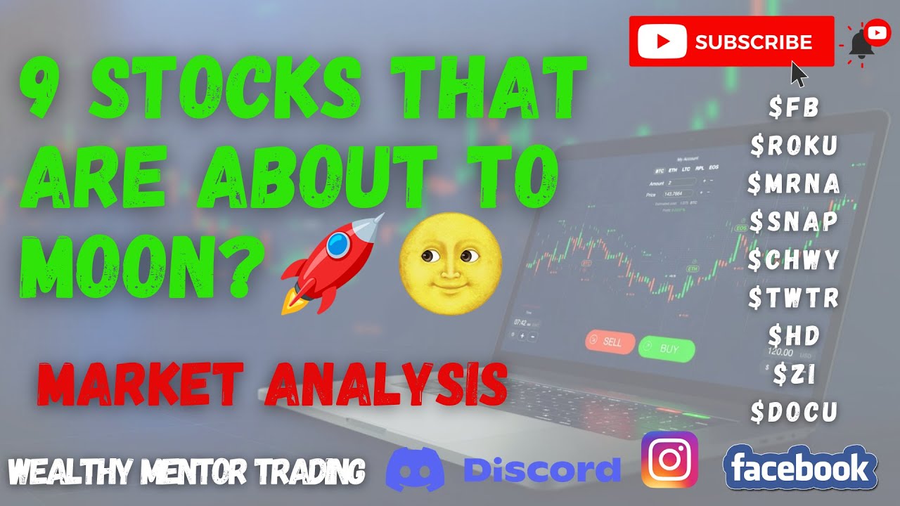 9 STOCKS THAT ARE ABOUT TO MOON? 🚀🌜 - YouTube