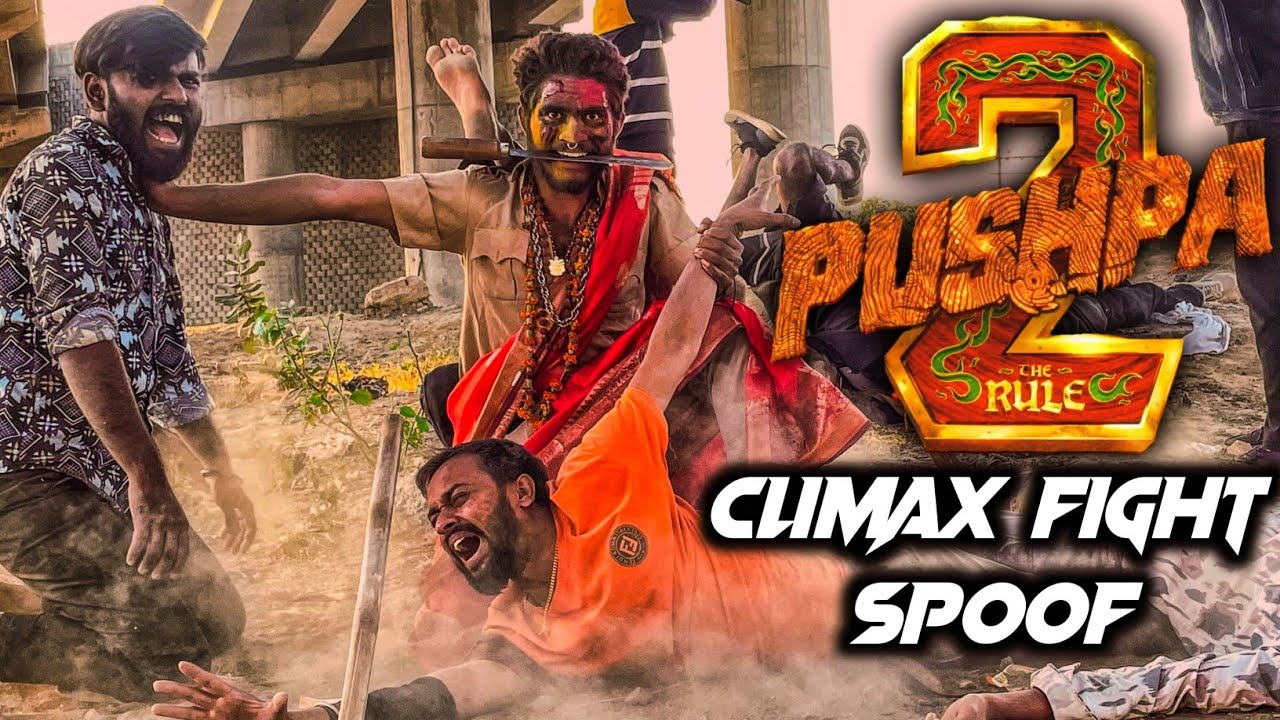 Pushpa 2 Climax Fight & Dialogue Spoof In Hindi🔥🔥 | Life The End ...