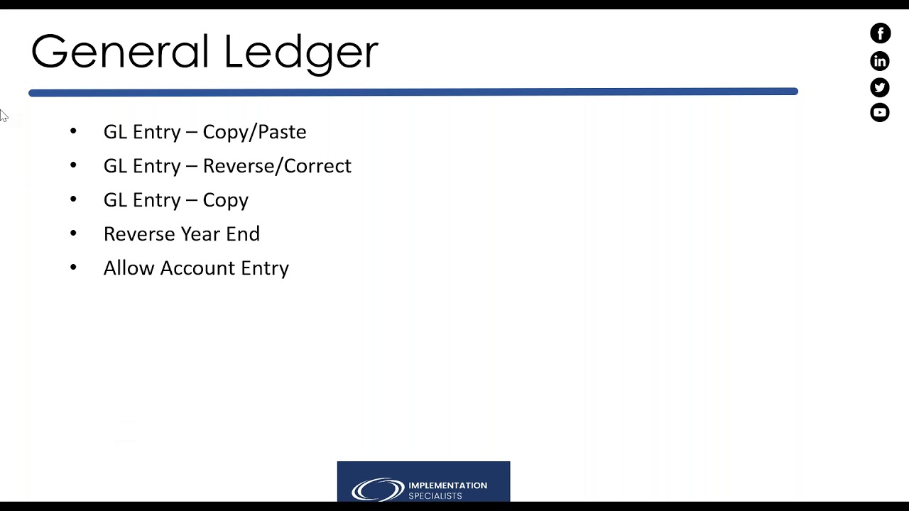 Microsoft Dynamics GP Tips and Tricks I Implementation Specialists - YouTube