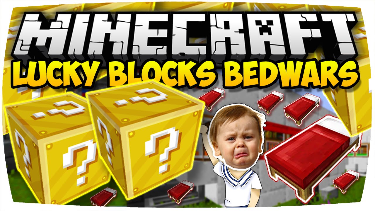MINECRAFT: LUCKY BLOCKS BEDWARS » UNLUCKY BLOCKS?! ♦ MINI-GAME ...