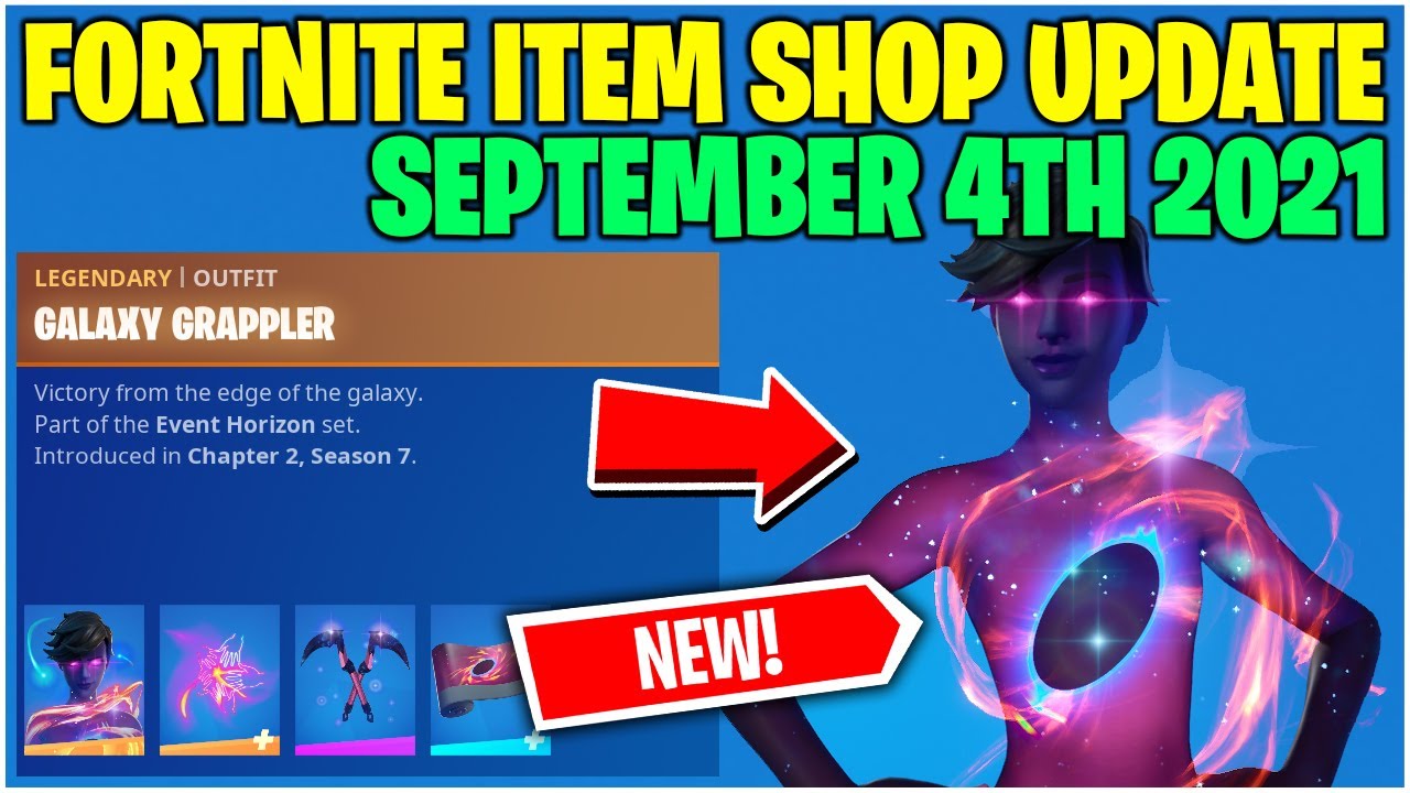 Fortnite Item Shop *NEW* GALAXY GRAPPLER BUNDLE! [September 4th, 2021 ...