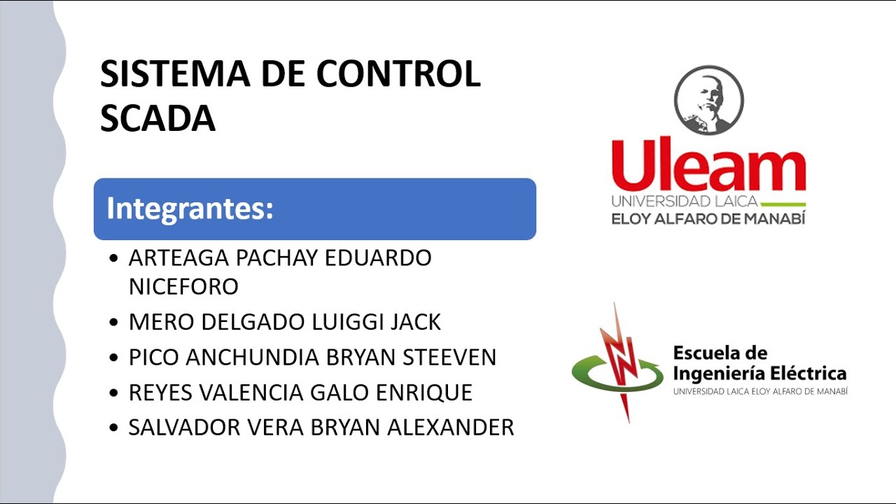 SISTEMA DE CONTROL SCADA. - YouTube