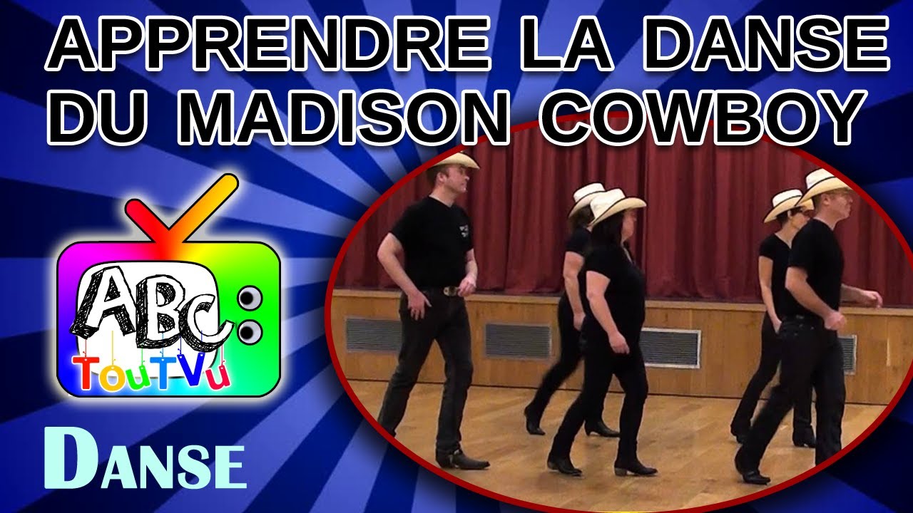 Apprendre la danse du madison cowboy - YouTube