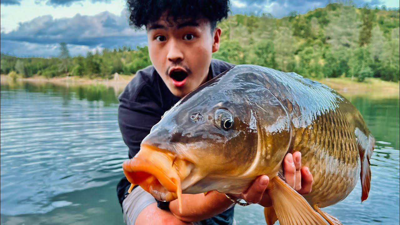 BIGGEST MONSTER FISH EVER CAUGHT IN MY LIFE AT SHASTA LAKE!! ~ FISHAUN ...