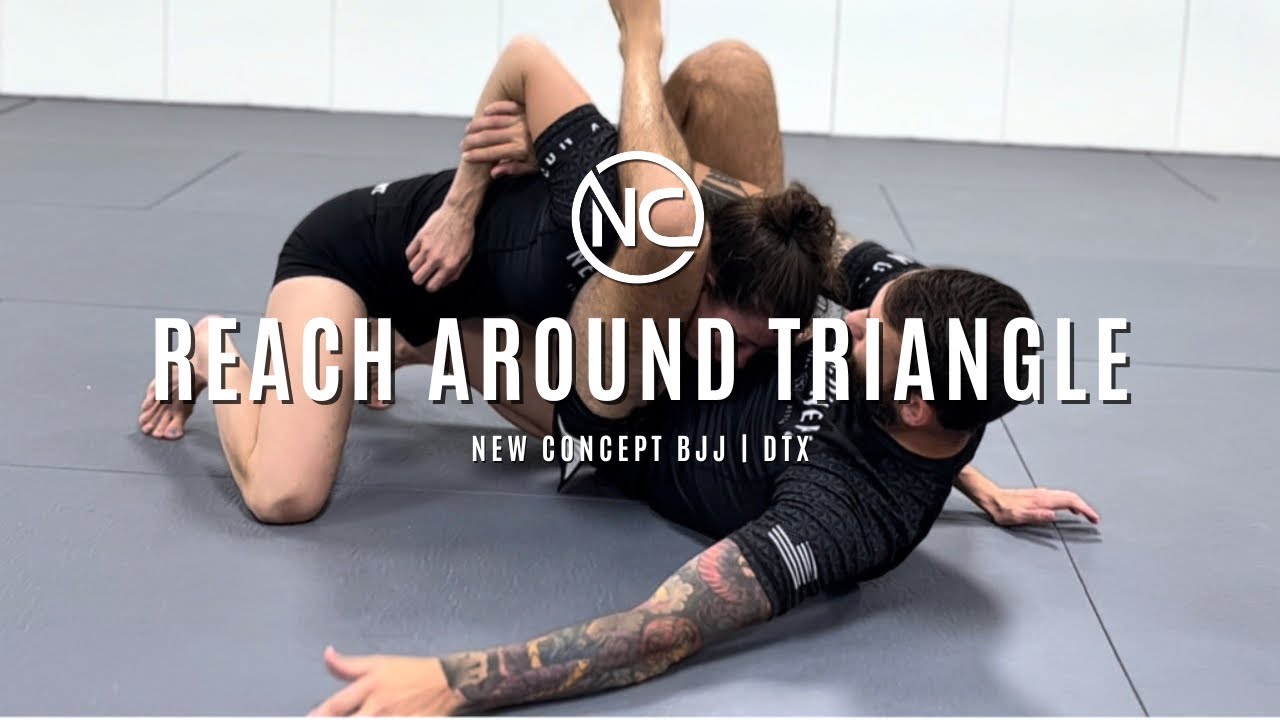 New Concept BJJ | NoGi Reach Around Triangle | NoGi Coach Caleb Flippin ...