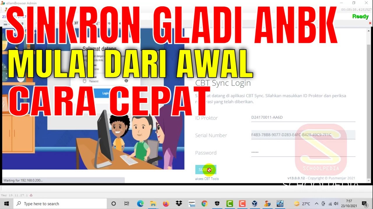 GLADI BERSIH ANBK 2021 SIMAK BERIKUT MULAI DARI SINKRON HINGGA CARA ...