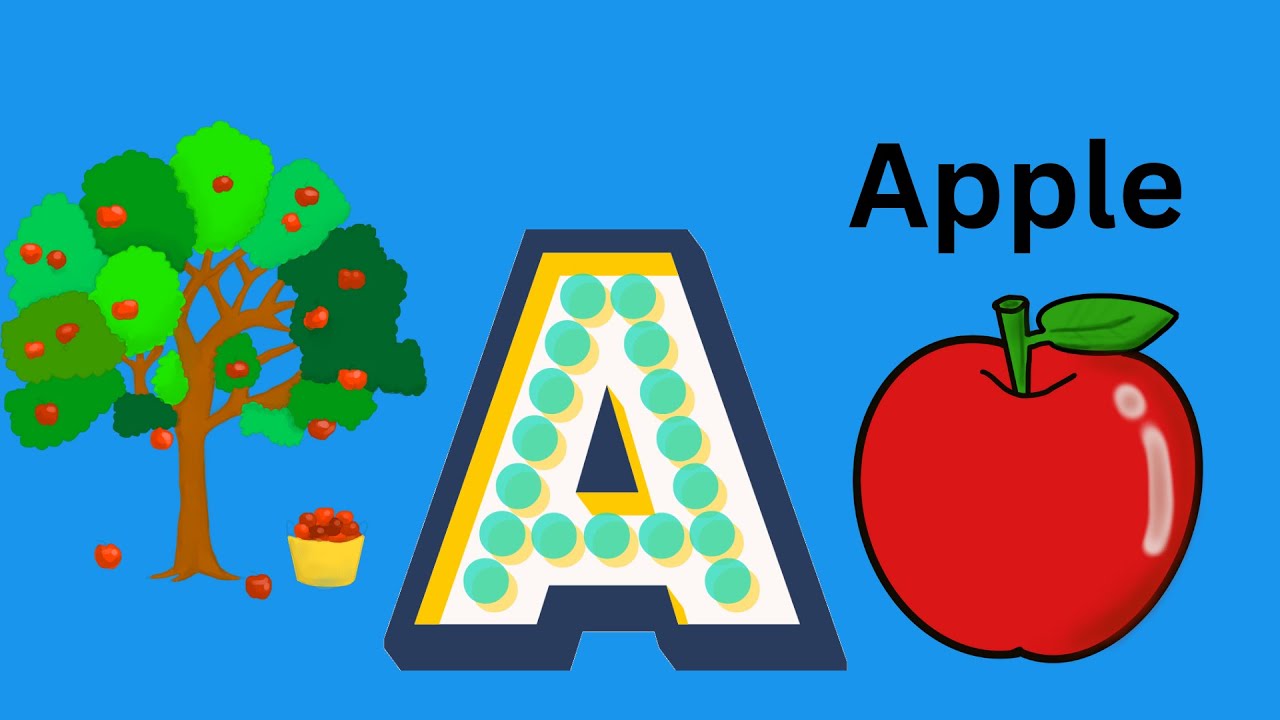 A for Apple | Phonics for Kids | Learn ABC |Fun With Phonics| ABC ...