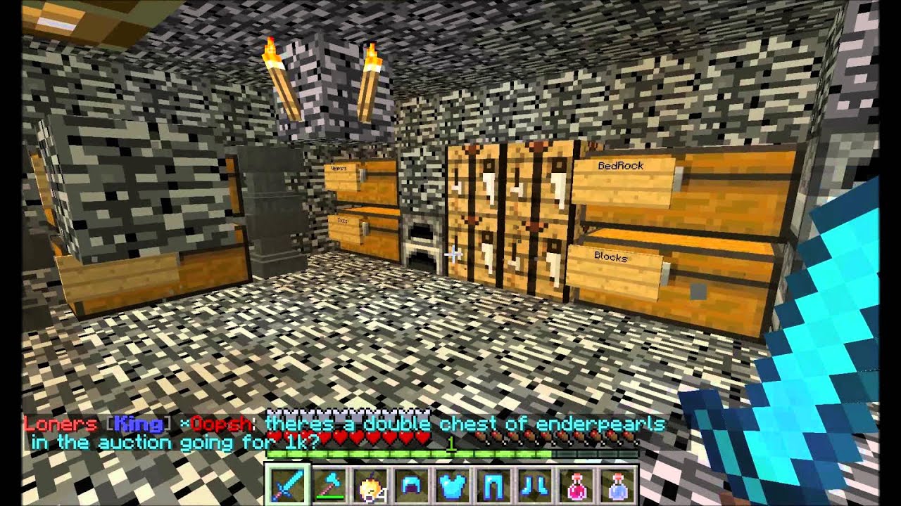 Minecraft PvP Base Tour w/MikeTheCreator23 - YouTube