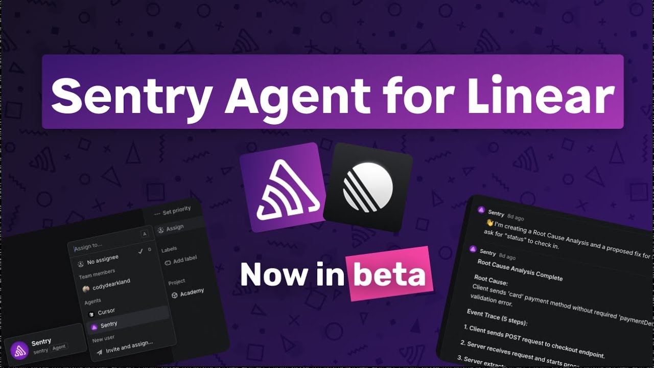 Sentry Agent for Linear is in beta! - YouTube