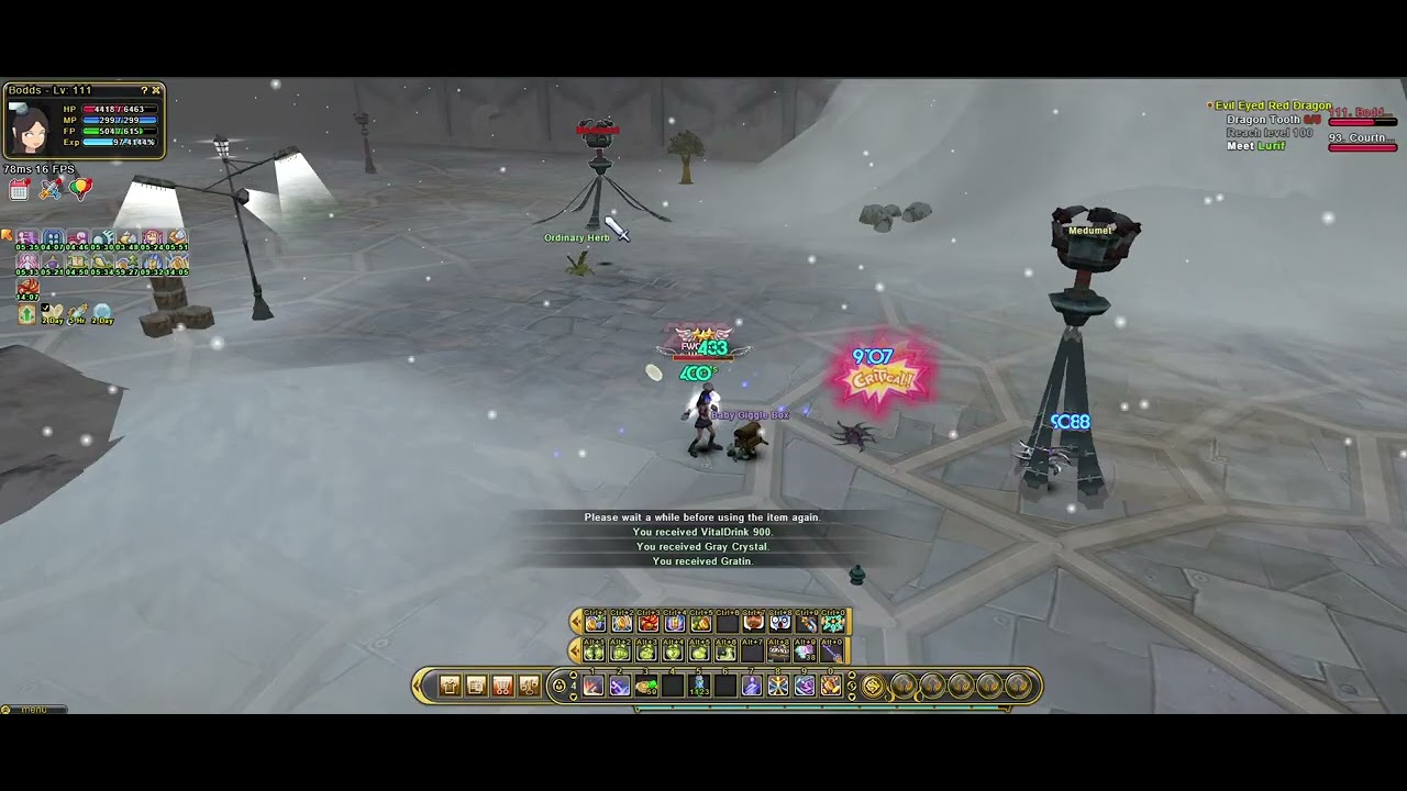 Ultimate Flyff Grind: Party Heals, Big Crits & Endless Medumet Farm ...