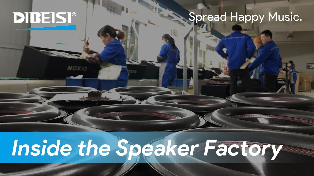 DIBEISI AUDIO | Inside the Speaker Factory | Assembly Inspection - YouTube