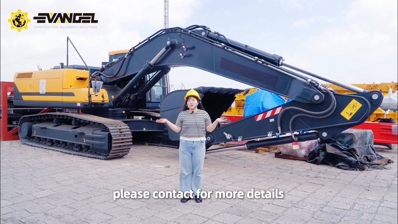 Innovations in the HYUNDAI HX340HD Excavator - YouTube