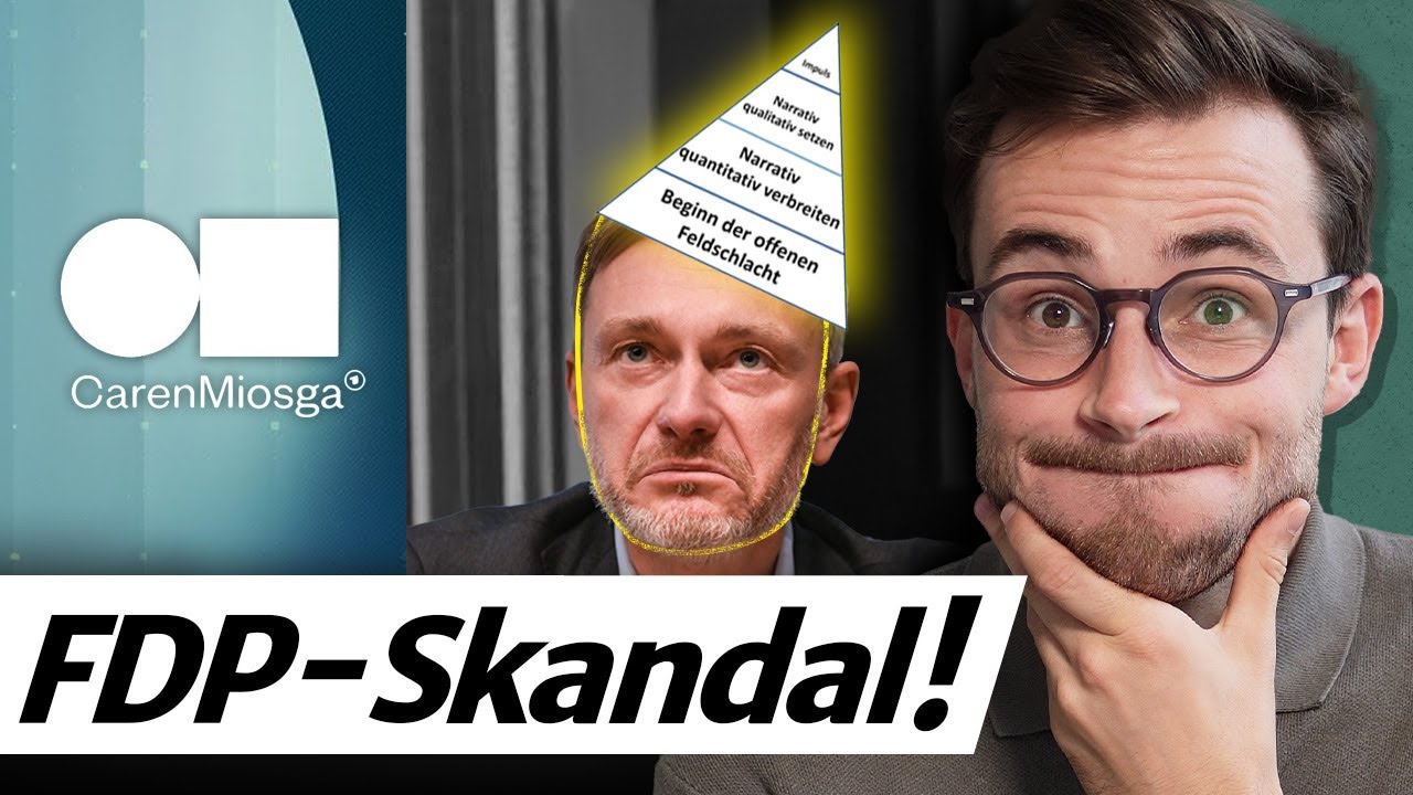 Lindner bei Miosga: Demontage der FDP! - YouTube