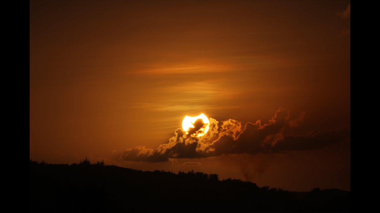 2019 Annular Eclipse from Guam - YouTube