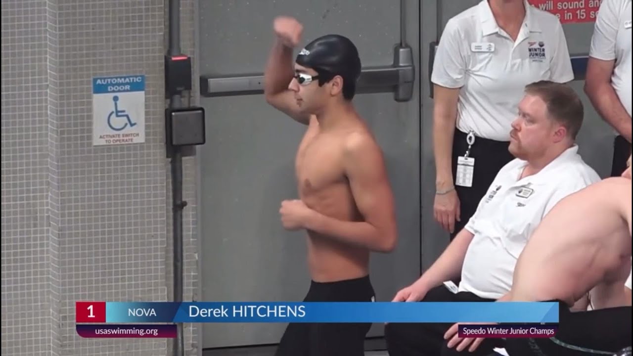 Derek Hitchens: 43.73 100 Freestyle - YouTube