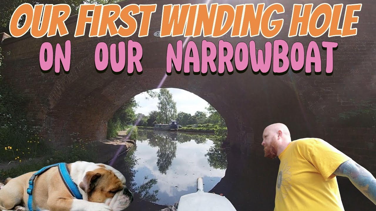 First Winding Hole on our Narrowboat - Vlog Episode 52 - YouTube