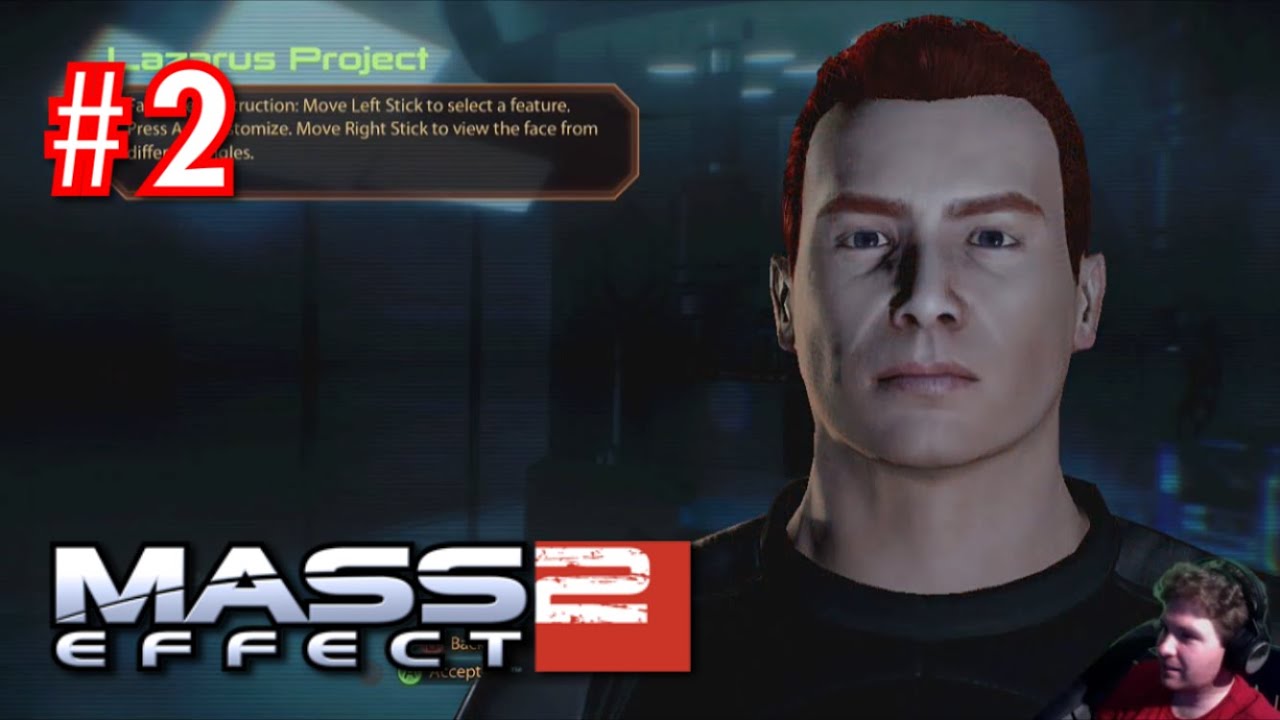 Mass Effect 2 (Face Customization) Let's Play! #2 - YouTube