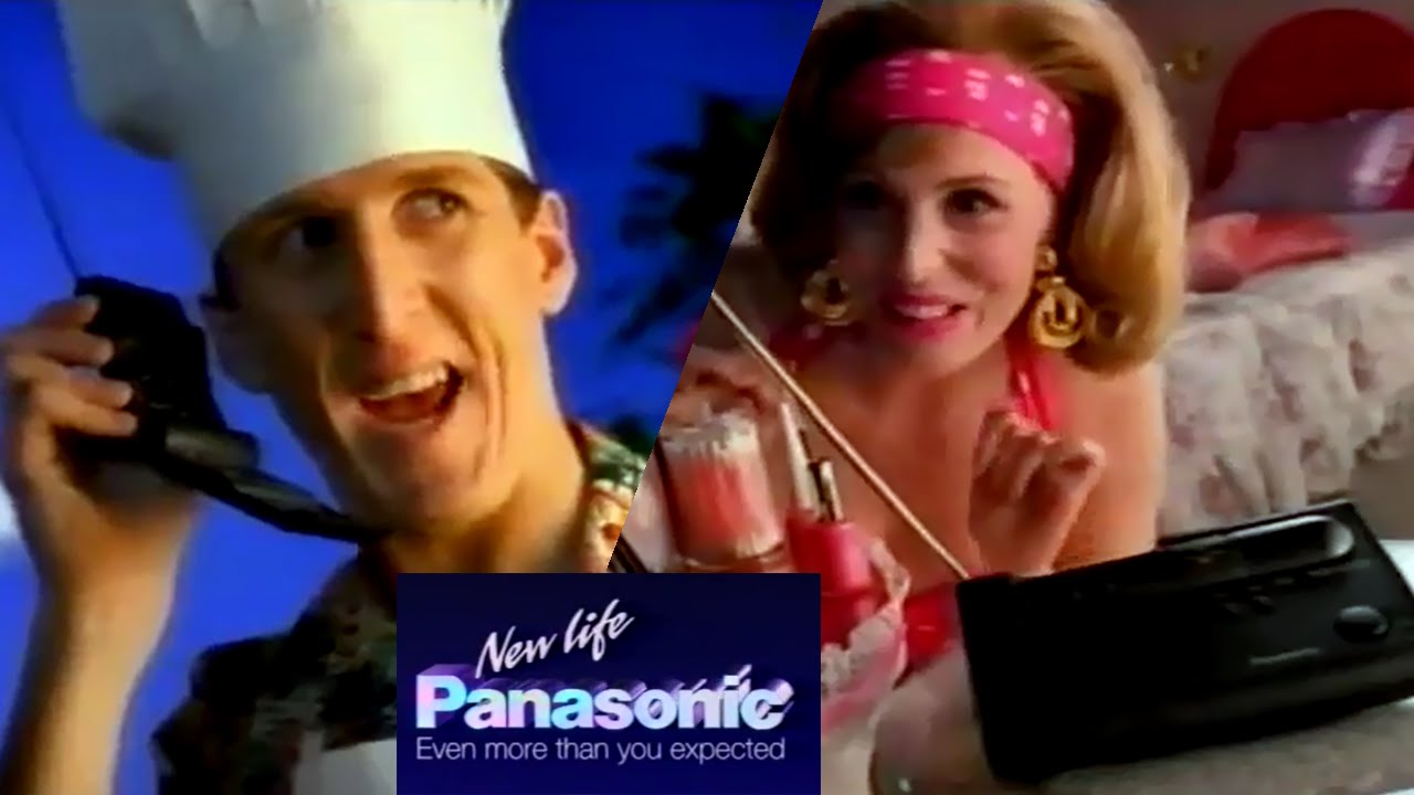 Australian TV Commercial from the 90s for Panasonic Cordless Phones ...