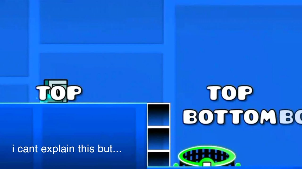 how to "under-ground" 2 | Geometry Dash - YouTube