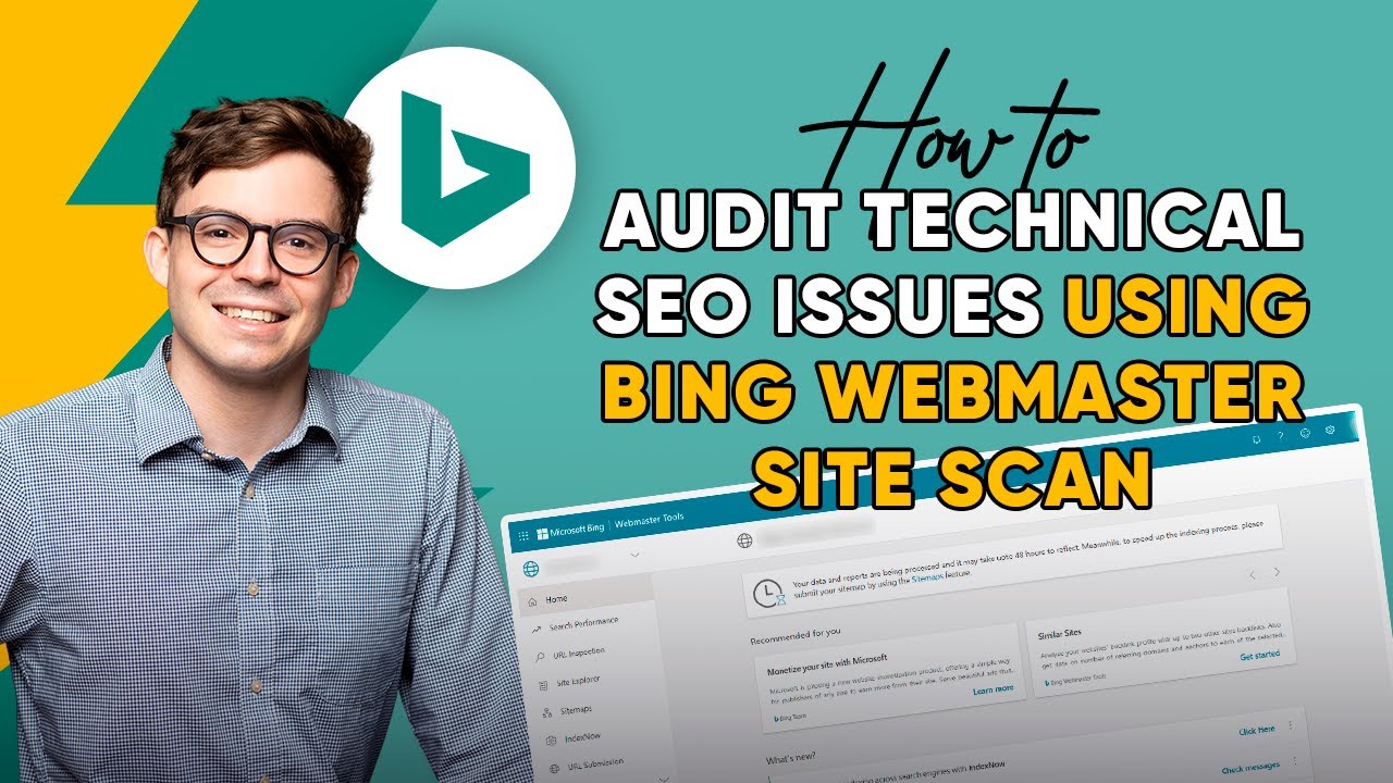 How to Audit Technical SEO Issues Using Bing Webmaster Site Scan - YouTube