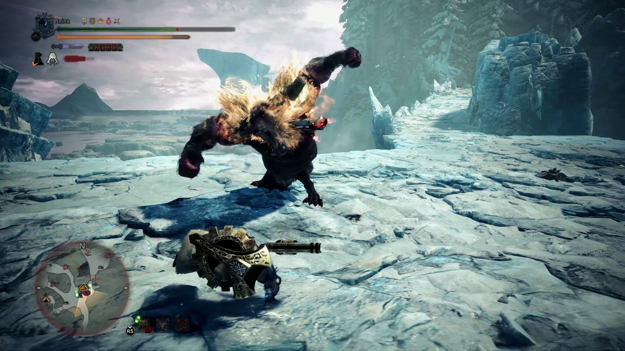 MHW ICEBORNE : PURE SOLO Gunlance (Normal Shells Lvl 7) - Furious ...