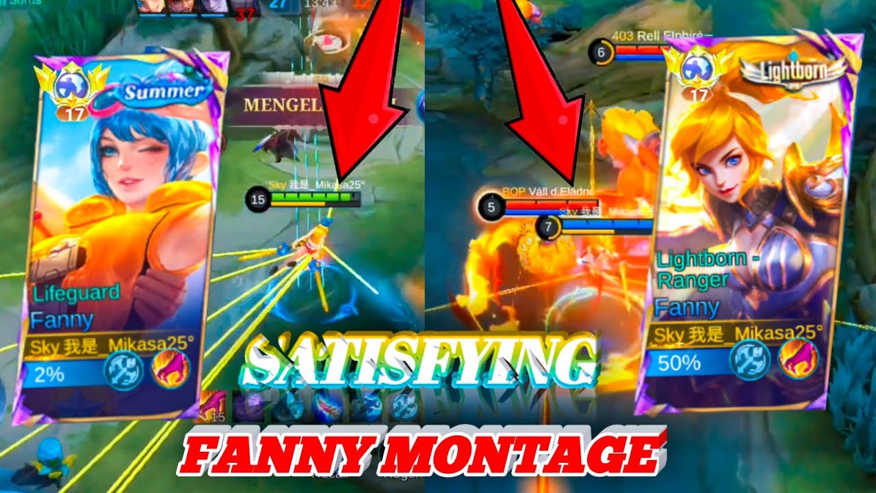 BEST FANNY MOMENT SUPER FAST HAND AND SATISFYING (MONTAGE FANNY)FANNY ...